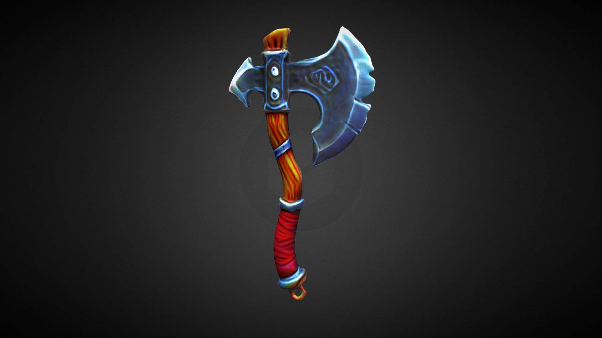 Low-poly Axe - 3D model by Zed (@zaid_07) [f1e241f] - Sketchfab