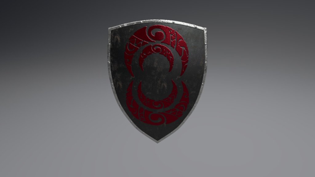 fantasy shield 05 - 3D model by fxnx [f1e2a4d] - Sketchfab