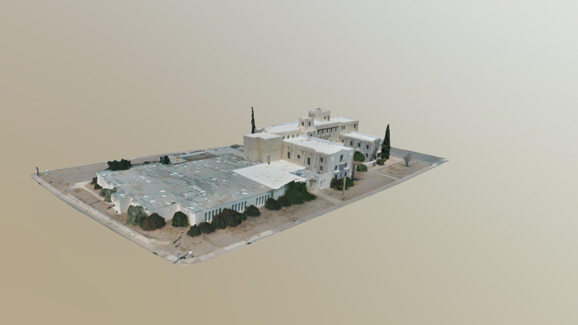 Court House Simplified 3d Mesh - Download Free 3D model by argussnm ...