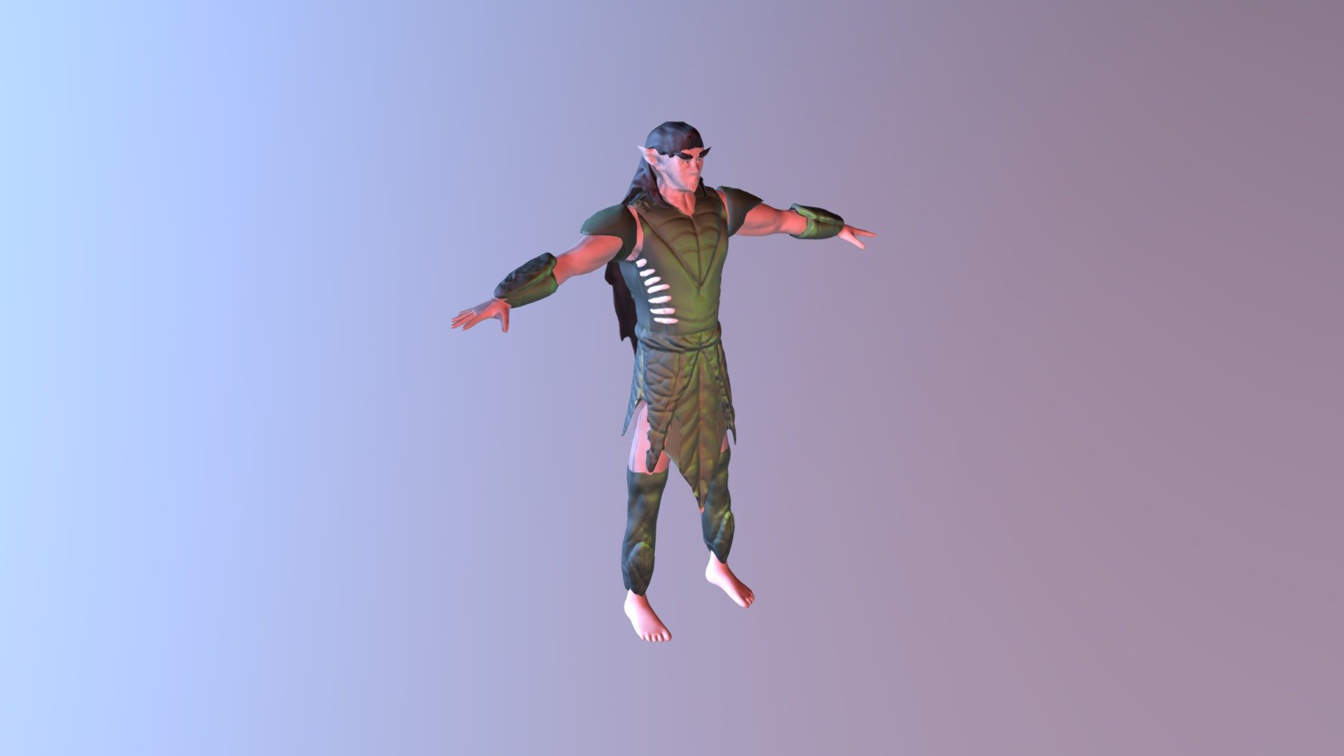 Elf - 3D model by lucas niczay (@nyckshot) [f1e38f4] - Sketchfab