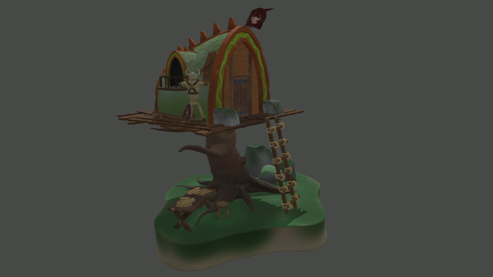 [DAE] The Treehouse: Hiccup Haddock - 3D model by Jasper Van Looveren ...