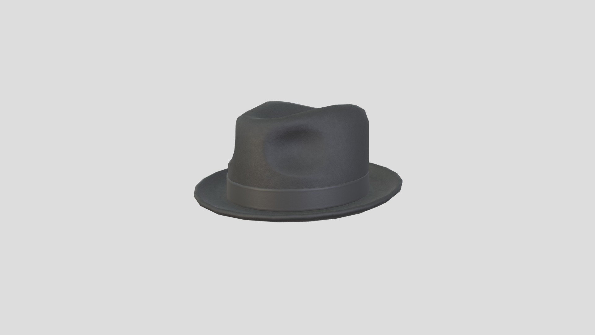 Fedora Hat - Buy Royalty Free 3D model by bariacg [f1e70a2] - Sketchfab ...