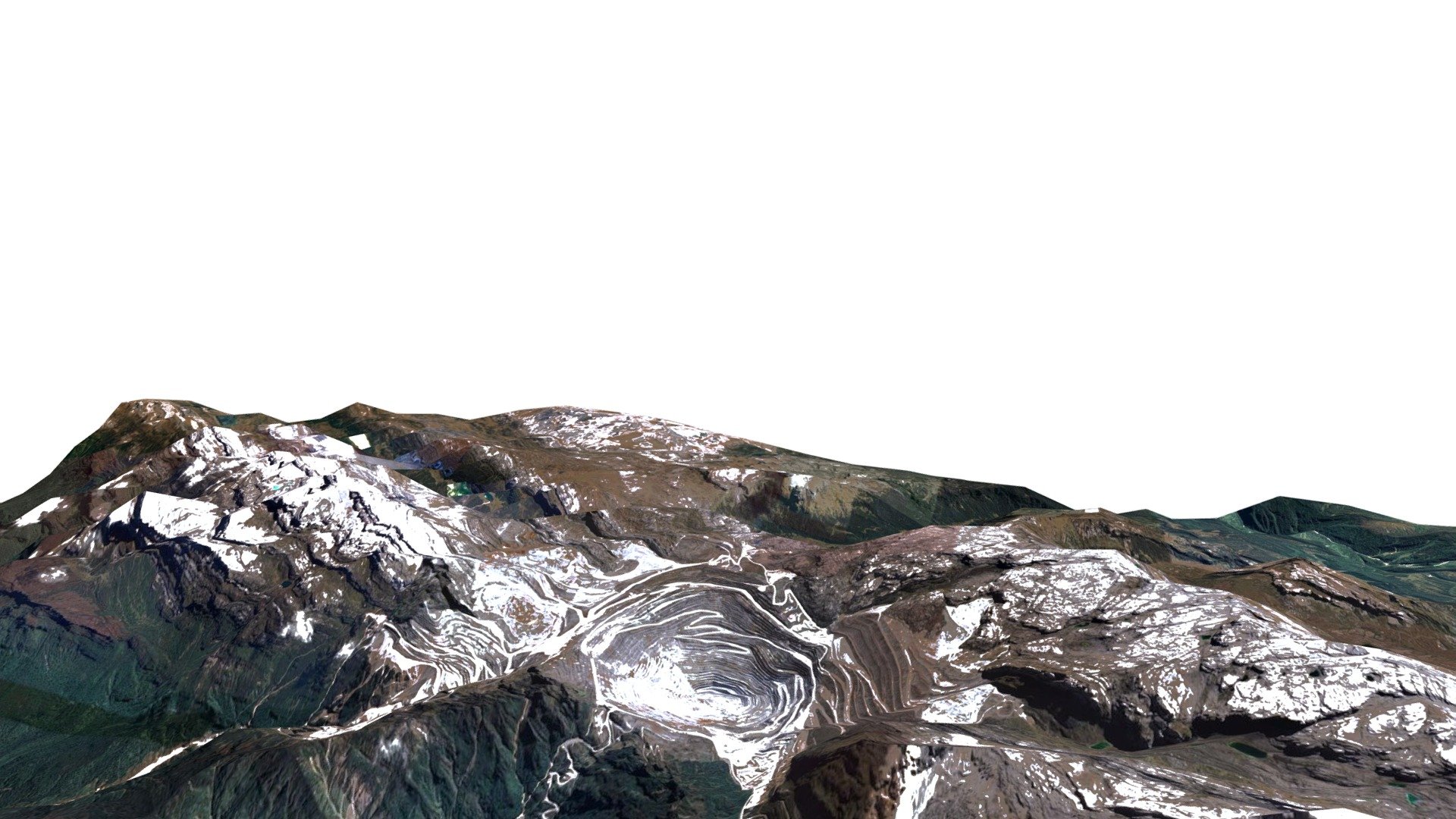 Mount Jaya Map, New Guinea terrain - 3D model by SENSIET (@asensio ...