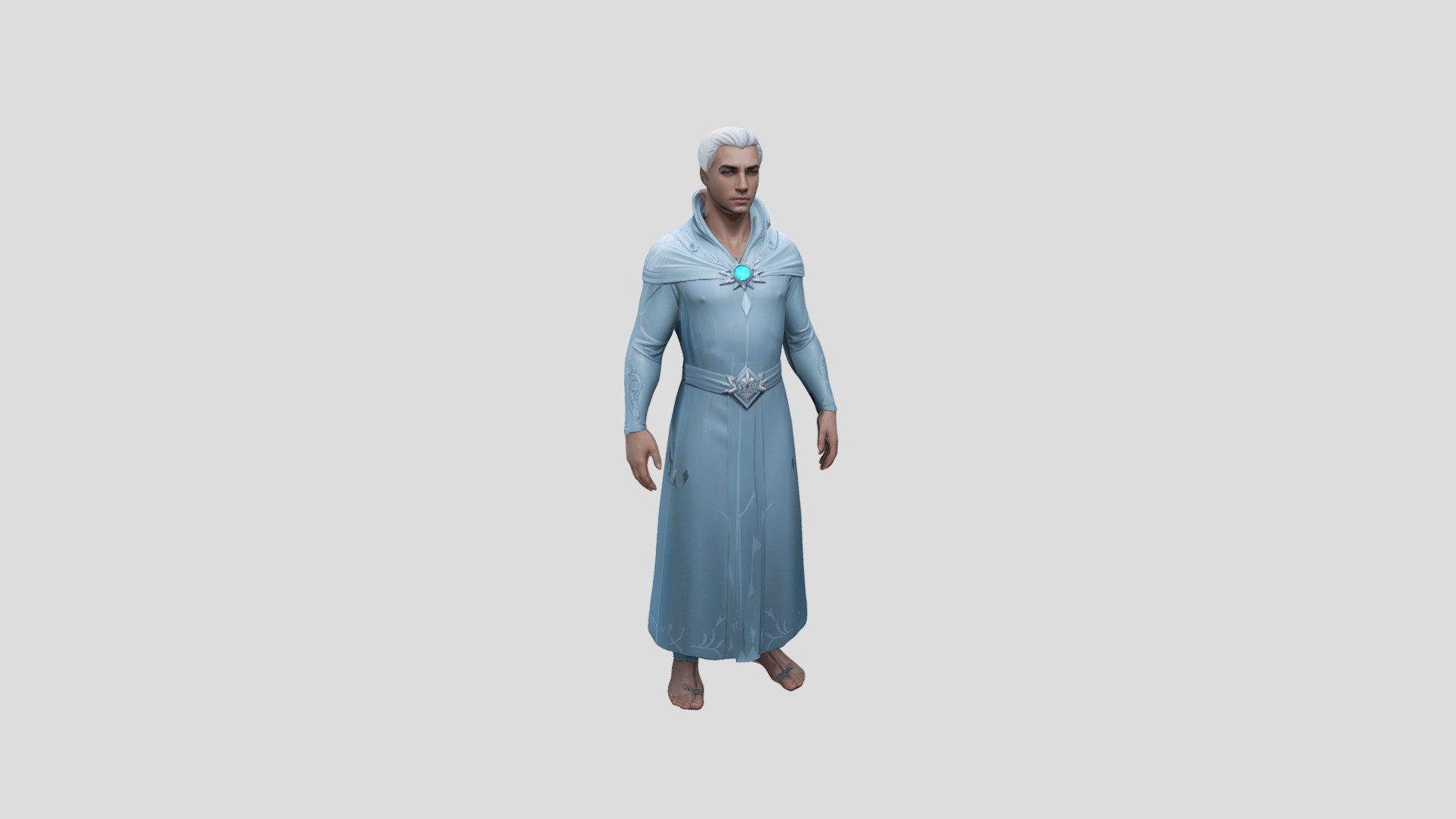 Fantasy Character - Download Free 3D model by illustros [f1e76af ...
