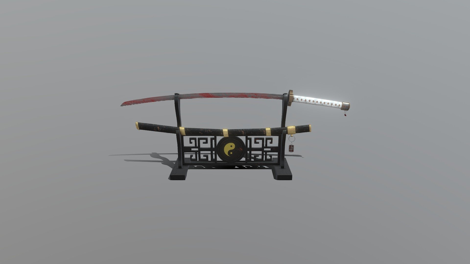 Katana Sword Model - 3D model by TheRealBlankk [f1e8157] - Sketchfab