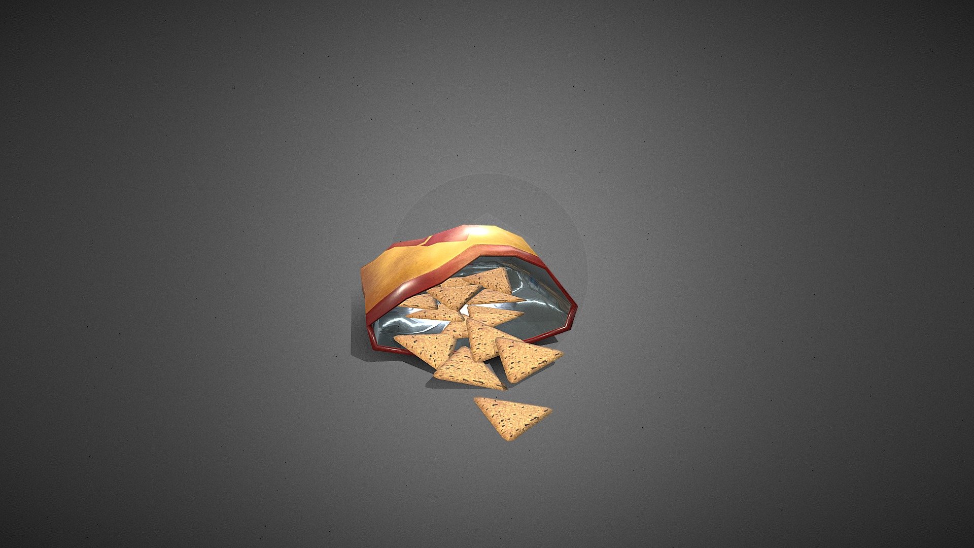 Packet of crisps - 3D model by Niah Lewis (@NiahLewis) [f1e8e2a ...