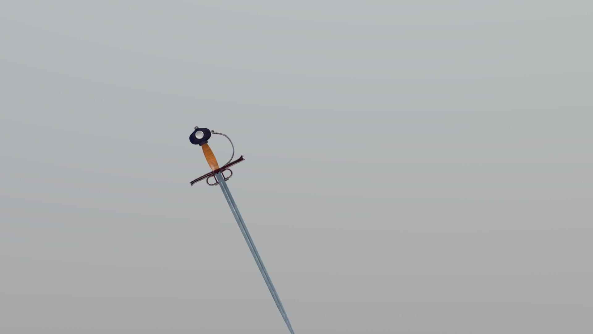 Aged Rapier - 3D model by Adrian Monter (@AdrianMonter) [f1eb5a8 ...