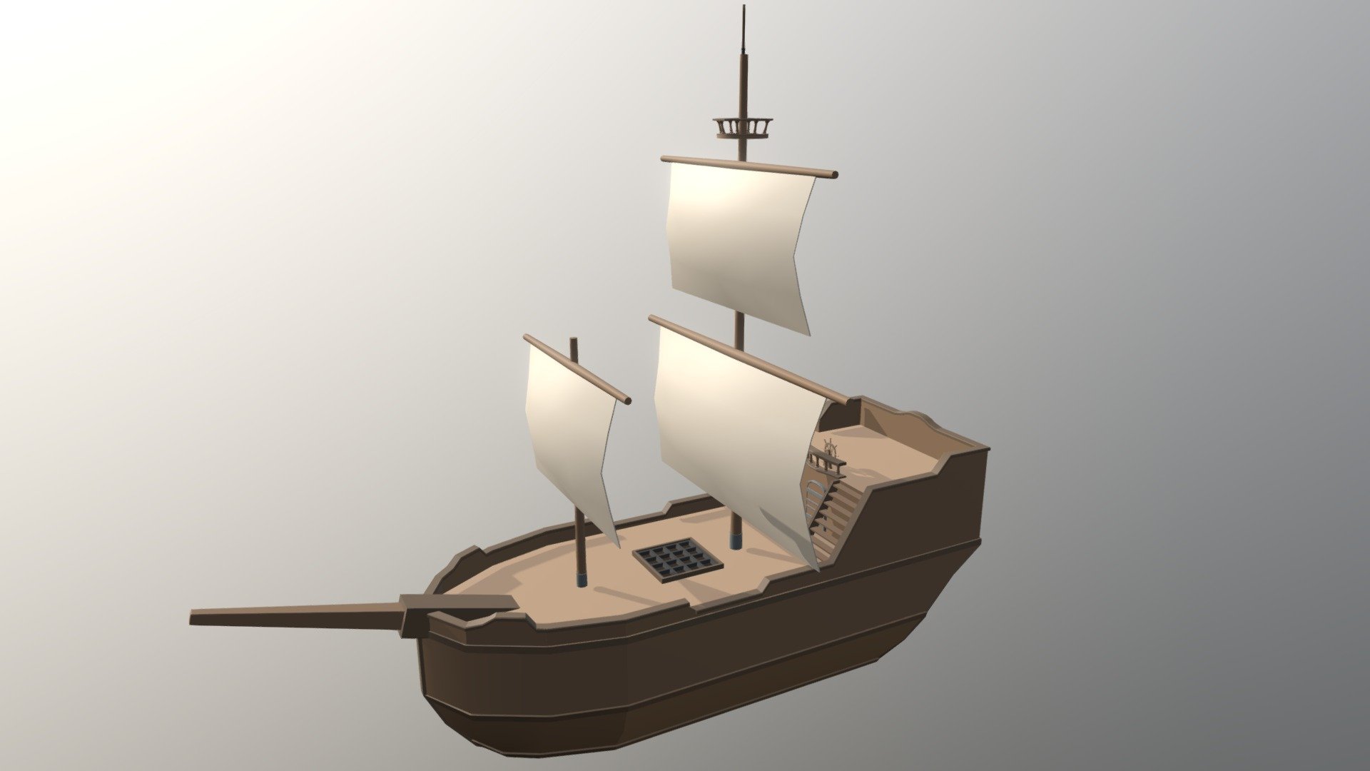 Modular Ship - 3D model by Alexander Yoshida (@Alexander_Yoshida ...