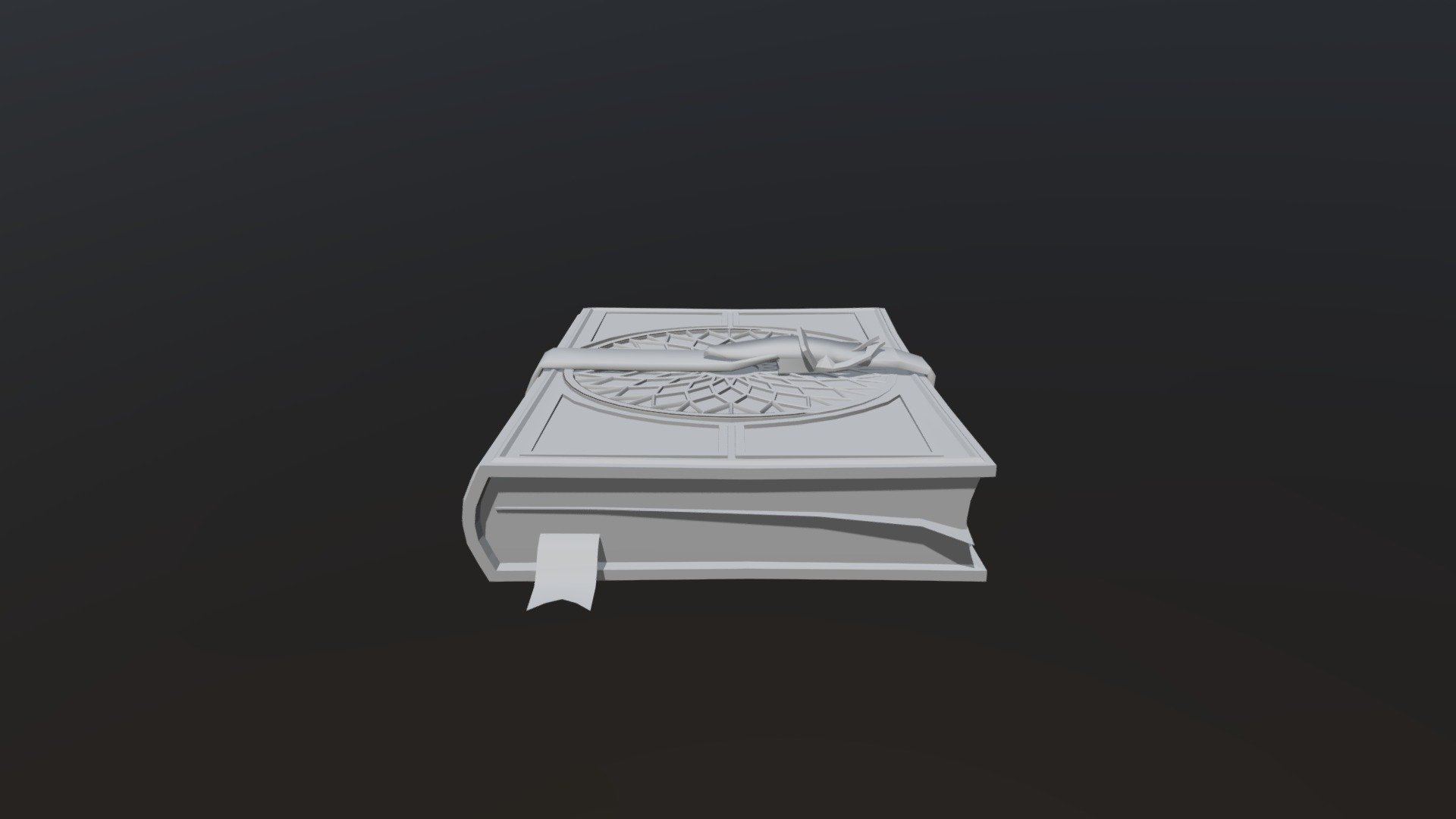 Spell Book - 3D model by alice.nightaria [f1ecfc5] - Sketchfab
