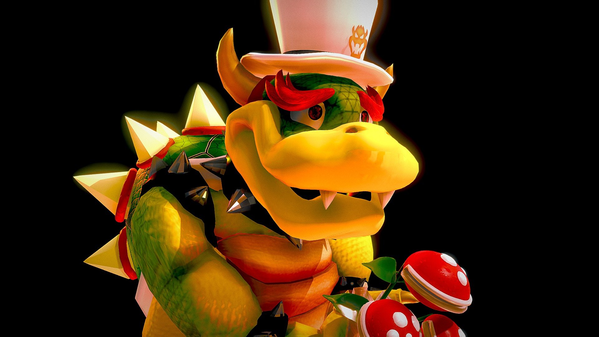 😈Bowser😈 - 3D model by CamilaCampo [f1ed0a1] - Sketchfab