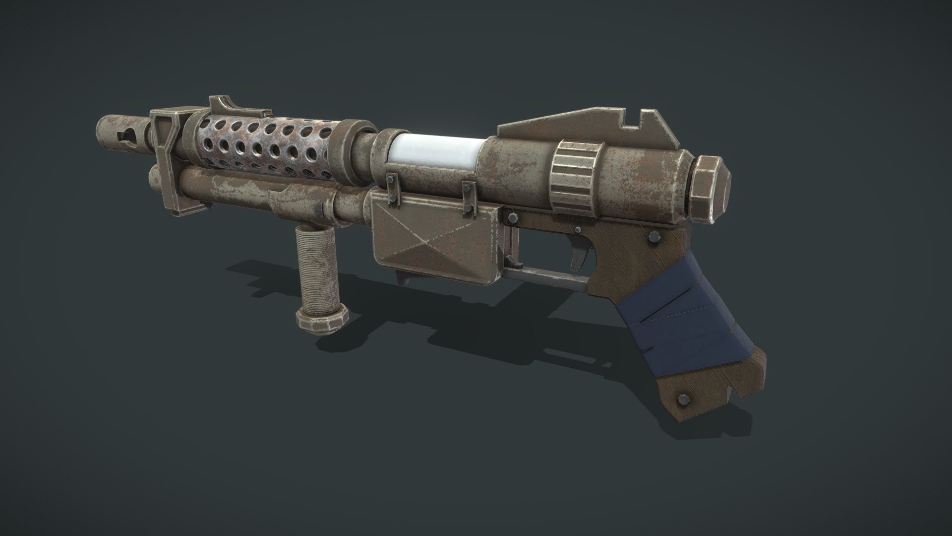 Shotgun - Scrap Gun - Download Free 3D model by Thomas_Crozelon ...