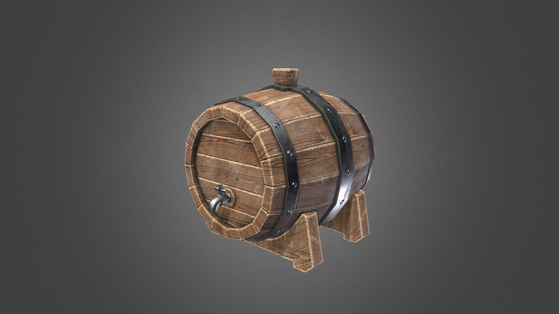 Barrel - 3D model by Egeclp (@burakclp) [f1ee5f2] - Sketchfab