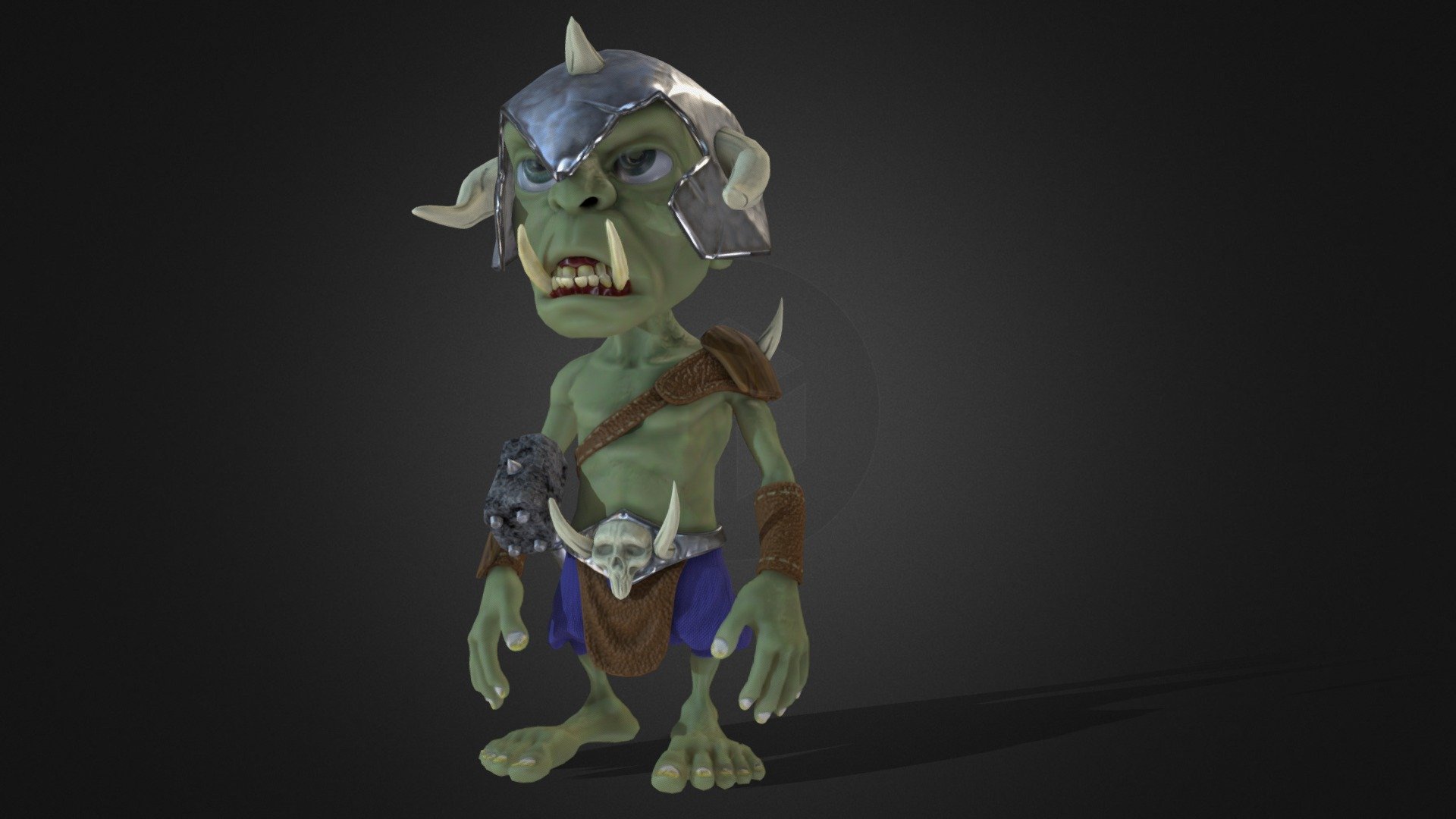 Leozin, The Orc - 3D model by Lura (@lura_504) [f1eefb9] - Sketchfab