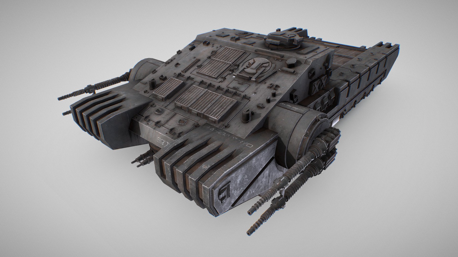 TX-225 GAVw "Occupier" Star Wars - 3D model by Nodashii [f1ef521 ...