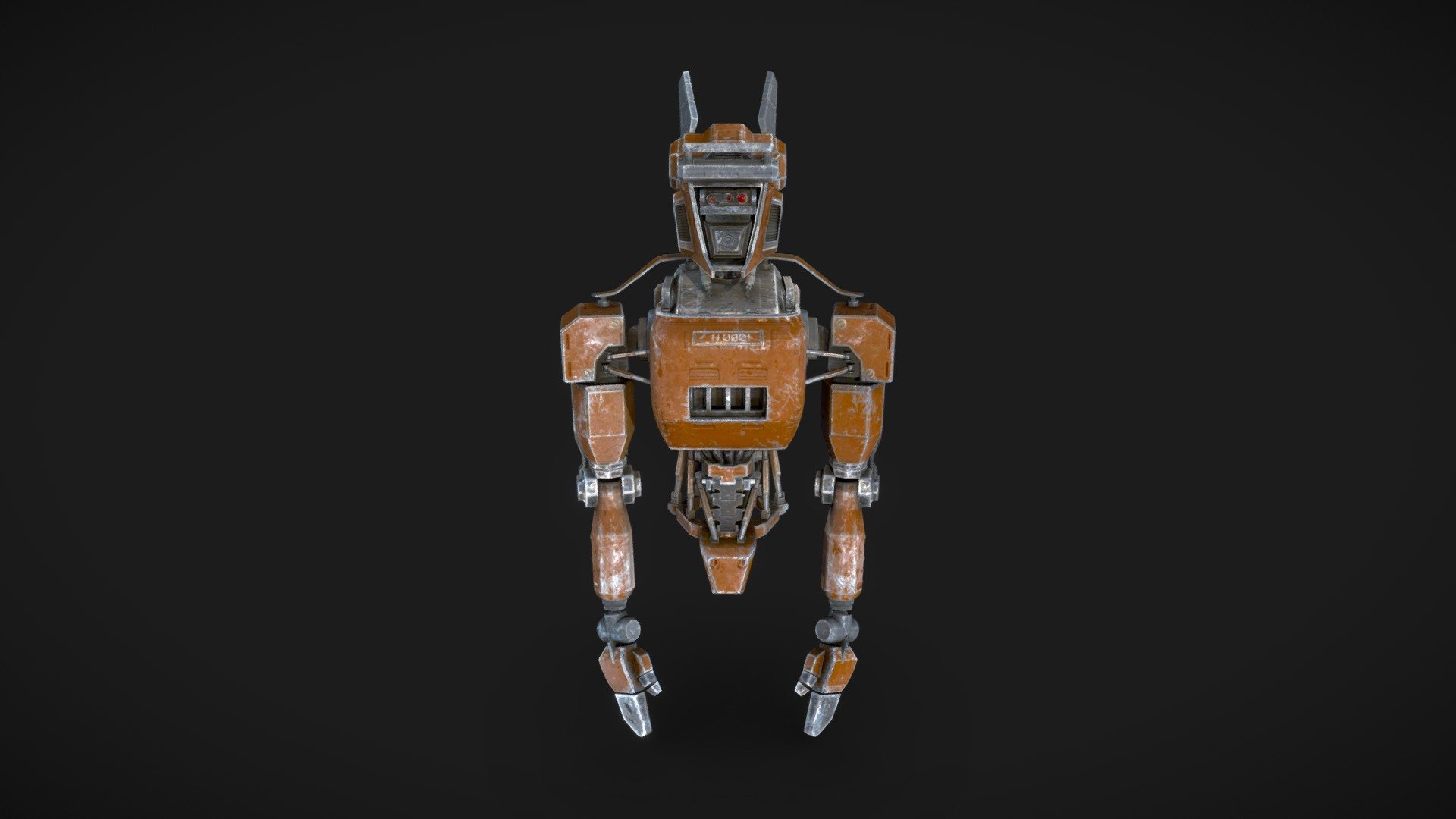 Robot prop - 3D model by YGao.3 [f1ef54b] - Sketchfab