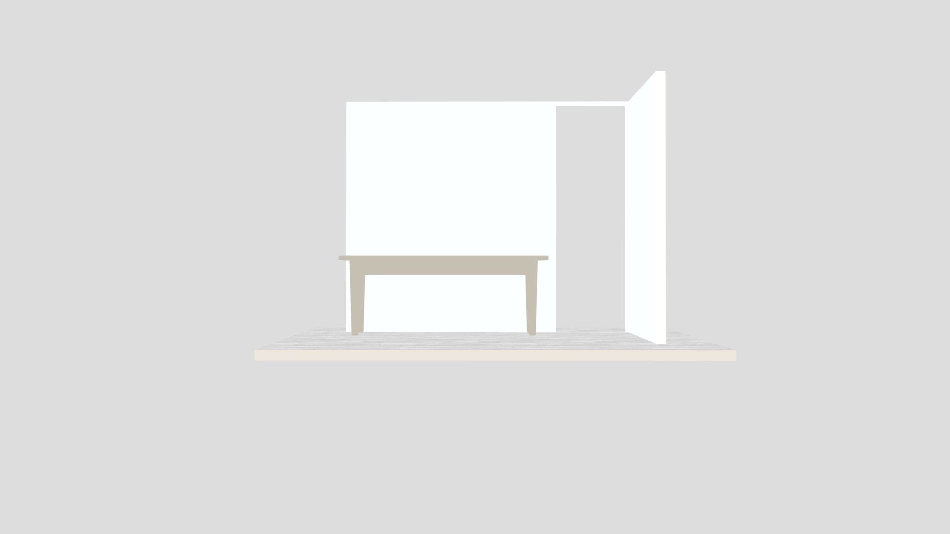Hall wall - Download Free 3D model by Trhampton8 [f1f04b3] - Sketchfab