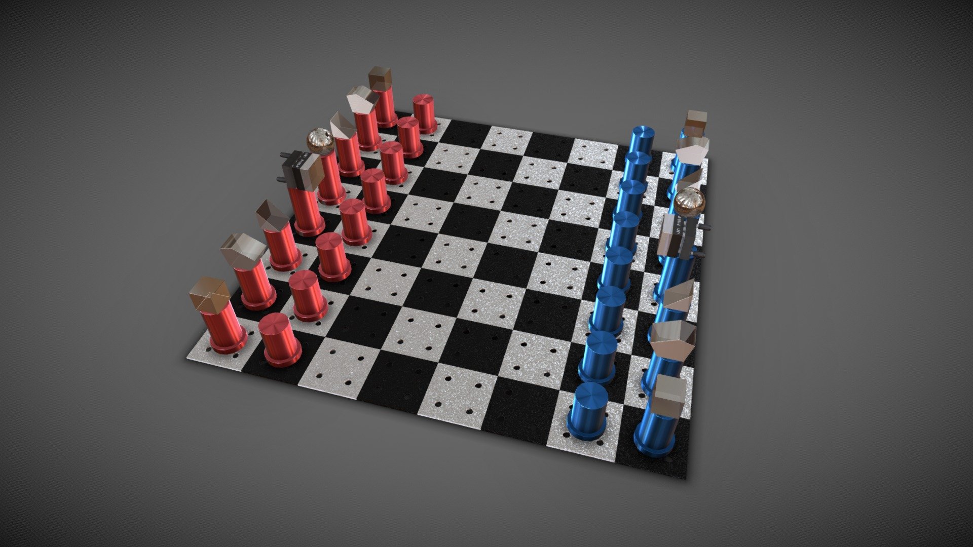 Laser Chess - Buy Royalty Free 3D model by fade_to_black [f1f10d7 ...