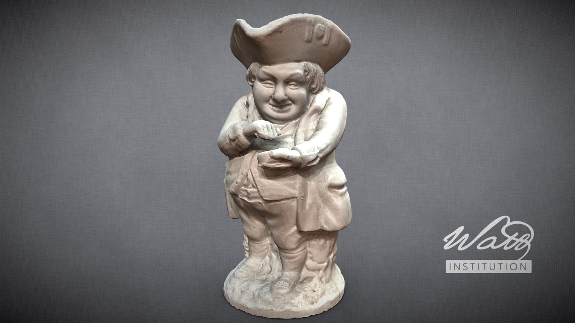Clyde Pottery Toby Jug - Download Free 3D model by The Watt Institution ...
