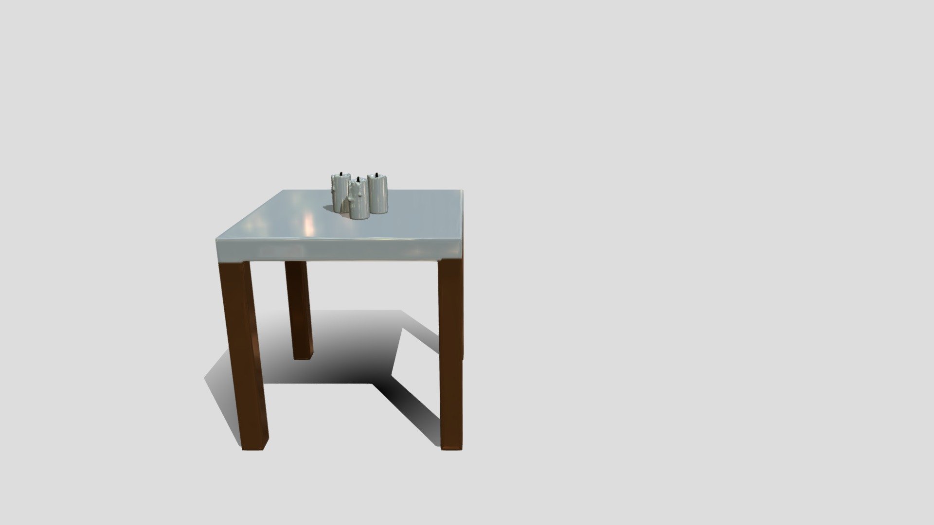 candle on a table - Download Free 3D model by lodif [f1f169c] - Sketchfab