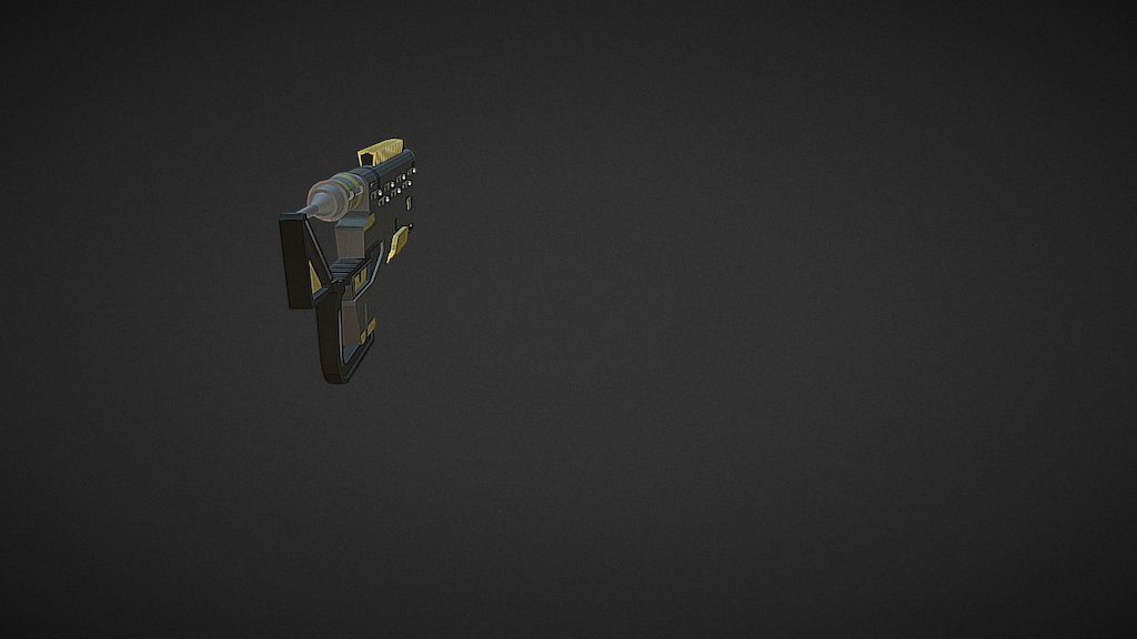 Yellowgun - 3D model by Meykewerdmolder [f1f3bf1] - Sketchfab