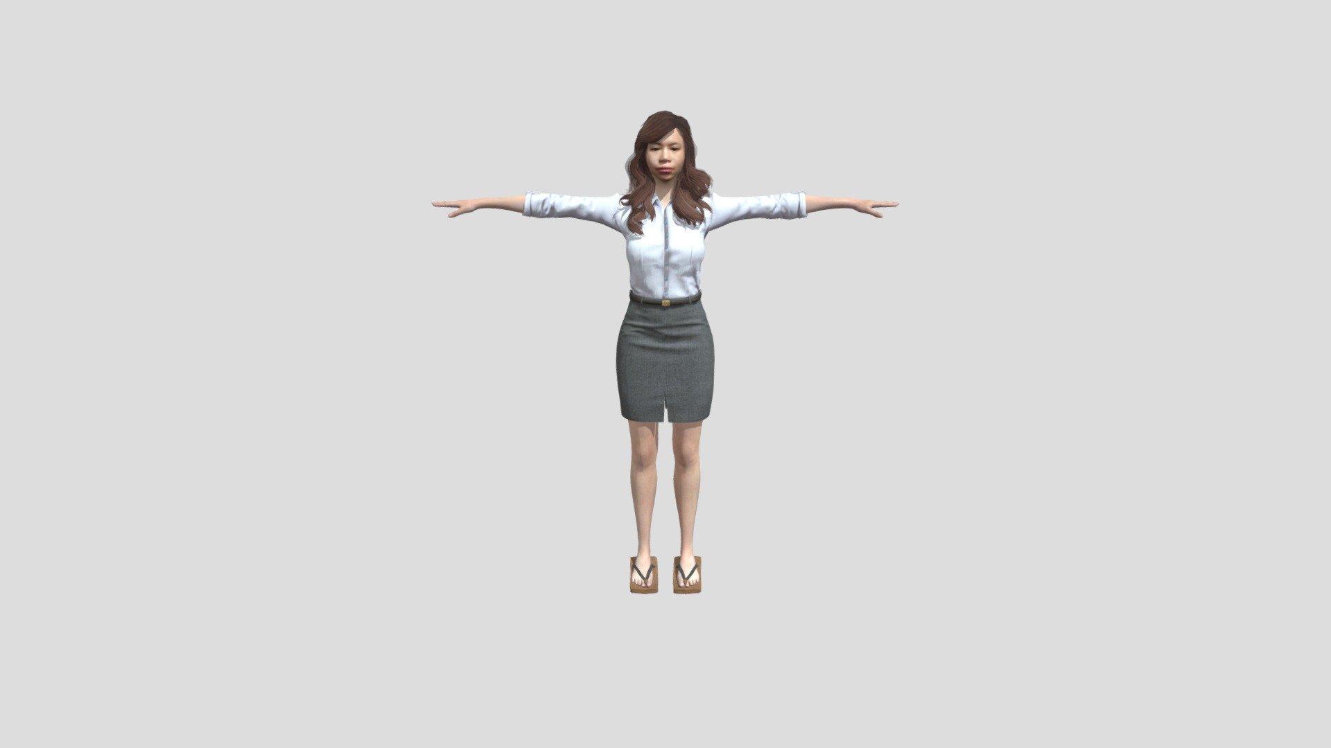 Sister Lingling 05 - Download Free 3D model by Wei hong Zhao (@Zhao_wei_hong) [f1f3f89] - Sketchfab