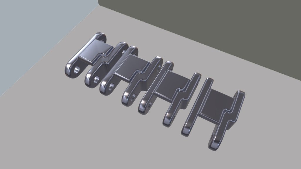Shackles For Leaf Spring - 3D model by kaaa [f1f4b55] - Sketchfab