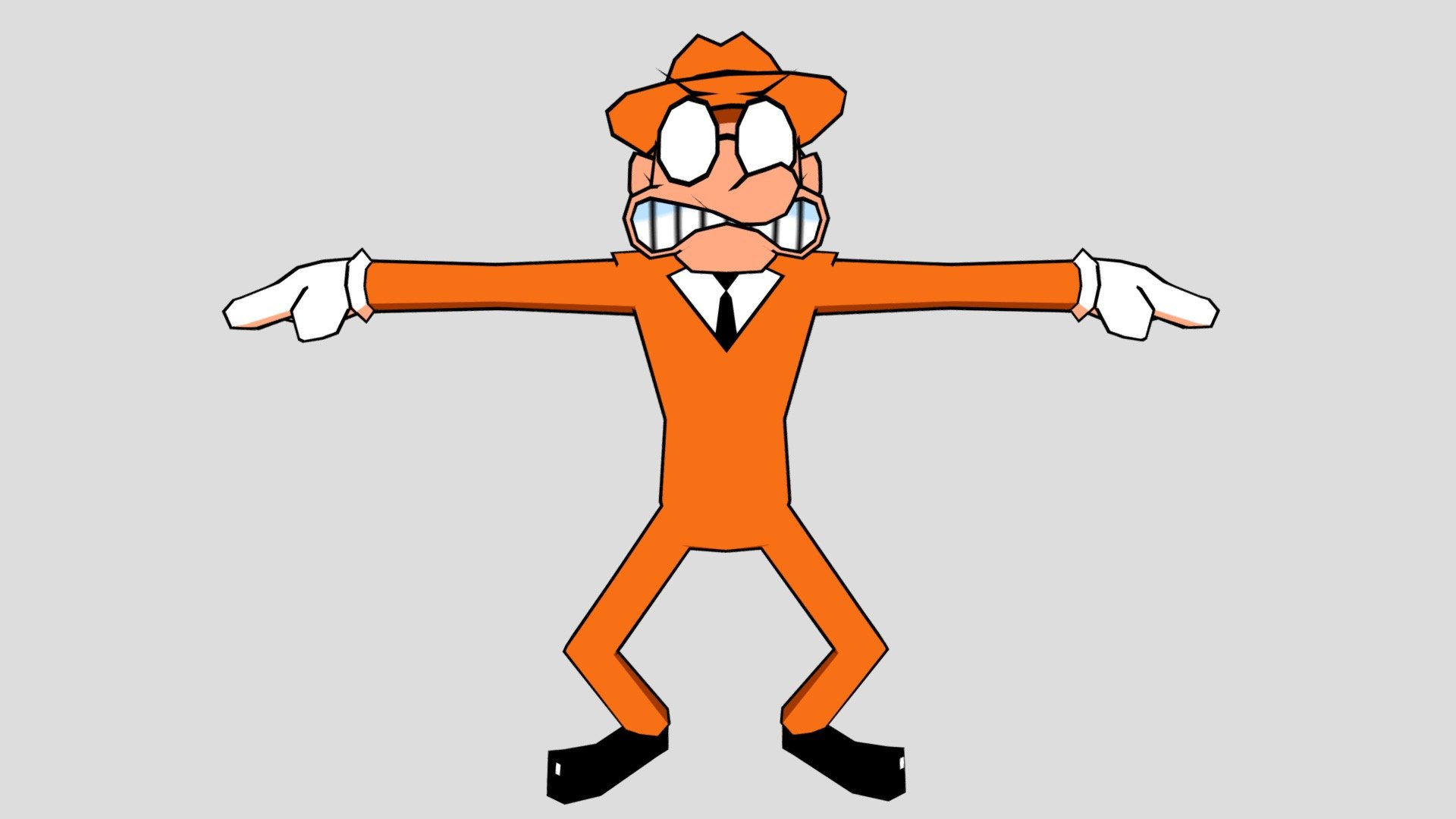 Mr Stick (Low Poly) - Download Free 3D model by SMF Features Developed ...