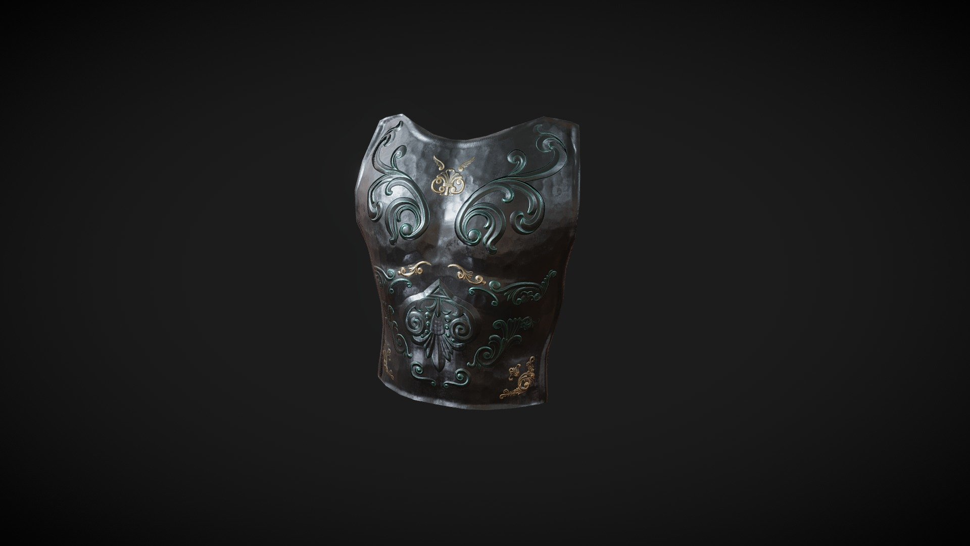 Chest Plate - 3D model by Mr.Bronson [f1f6253] - Sketchfab