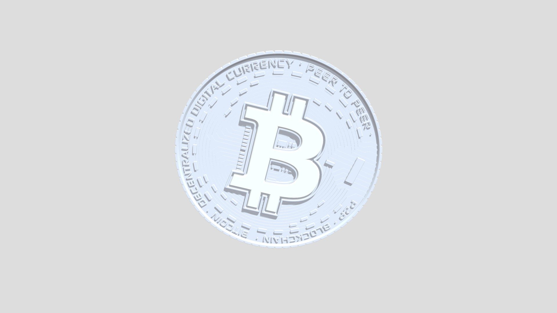 Bitcoin Metal - Download Free 3D model by Luis.Padilla2 [f1f87ce ...