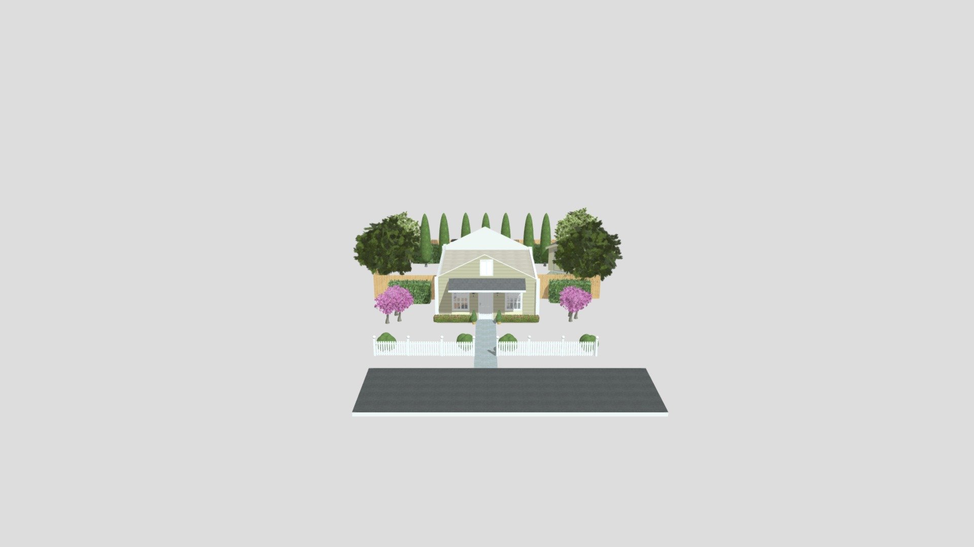 Cozy Cottage - Download Free 3D model by Home Design 3D (@homedesign3d ...
