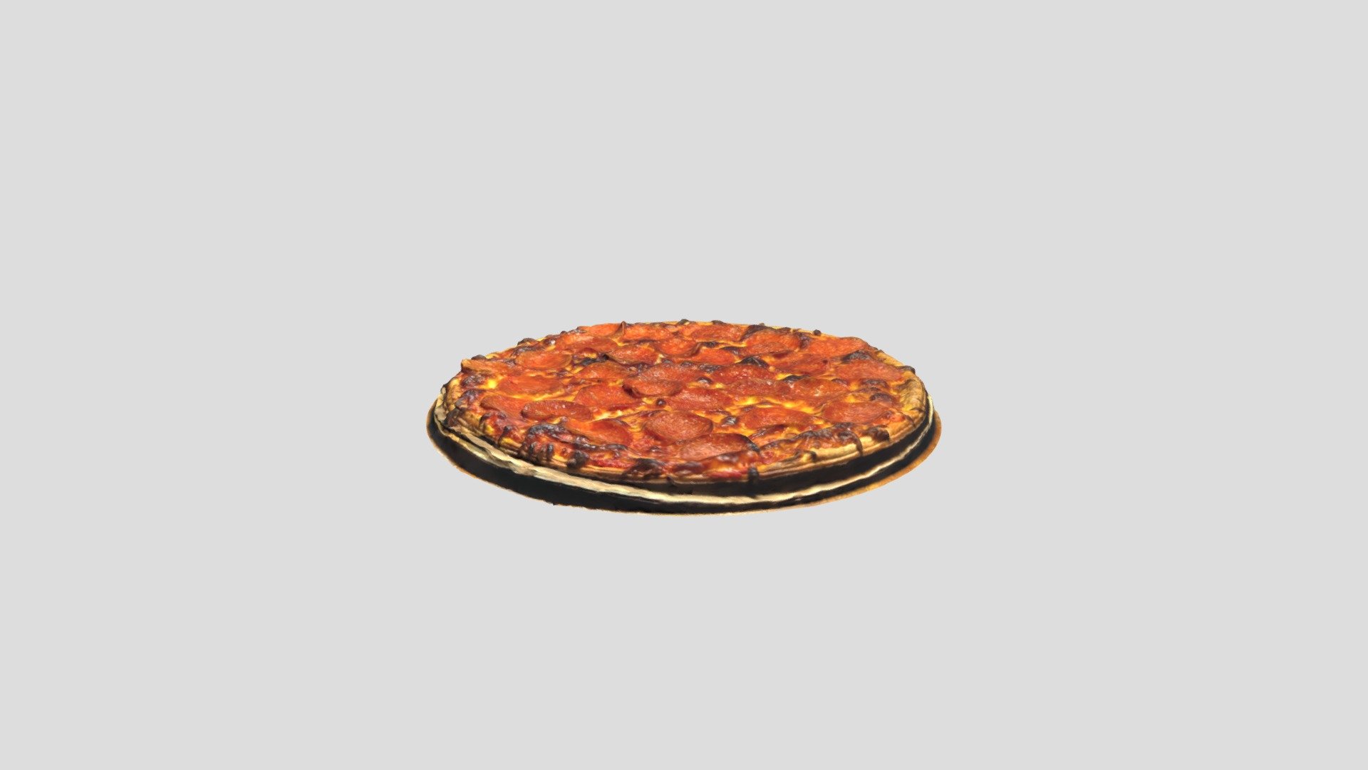 Costco Pepperoni Pizza - 3D model by ajchavar [f1fc703] - Sketchfab