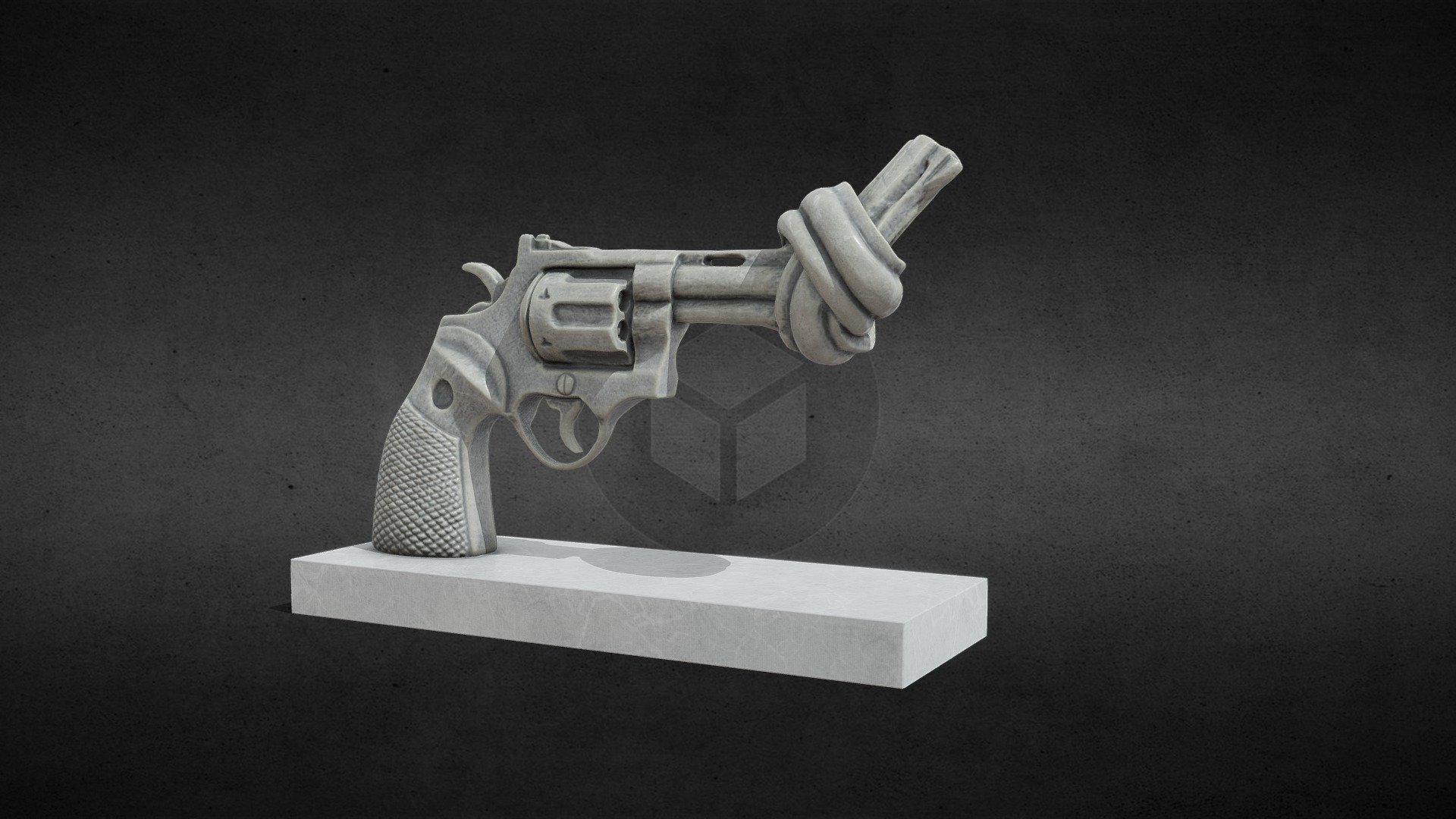 Peace Gun Scan - Stockholm - Buy Royalty Free 3D model by Mouch ...