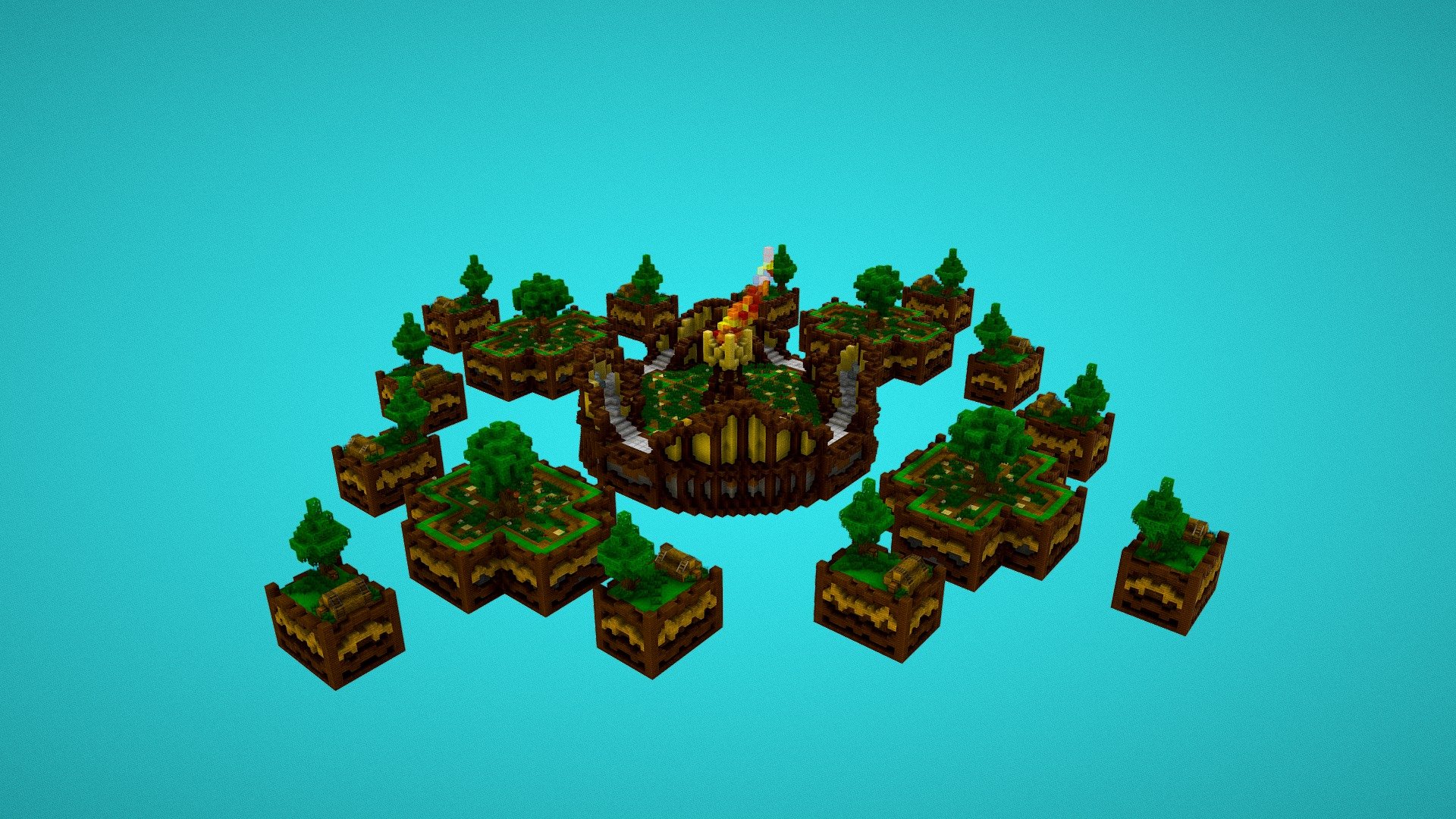 SkyWars SandBox - 3D model by RedBox Minecraft Studio (@KlashRaick ...