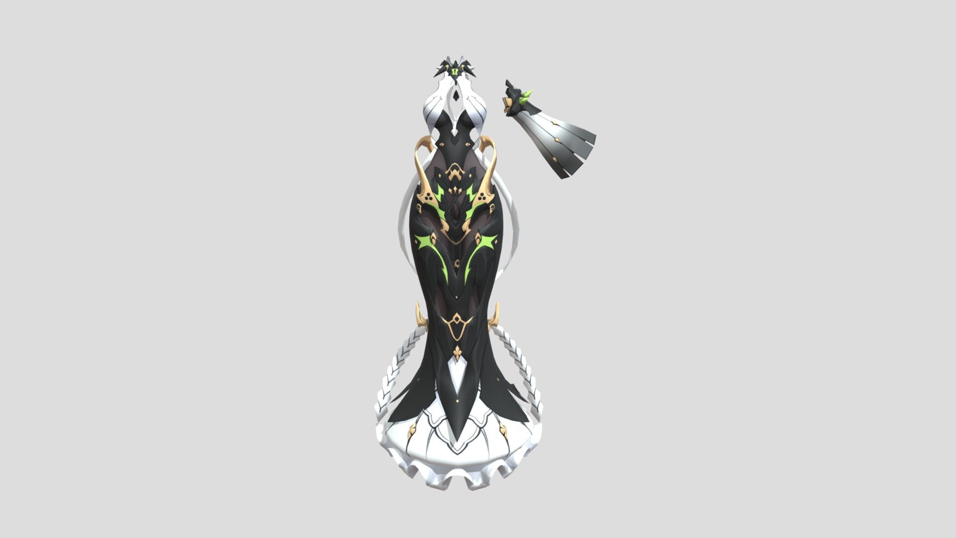 The Woman With Green Claws - Download Free 3D model by Ace-Jane (@LGBT ...