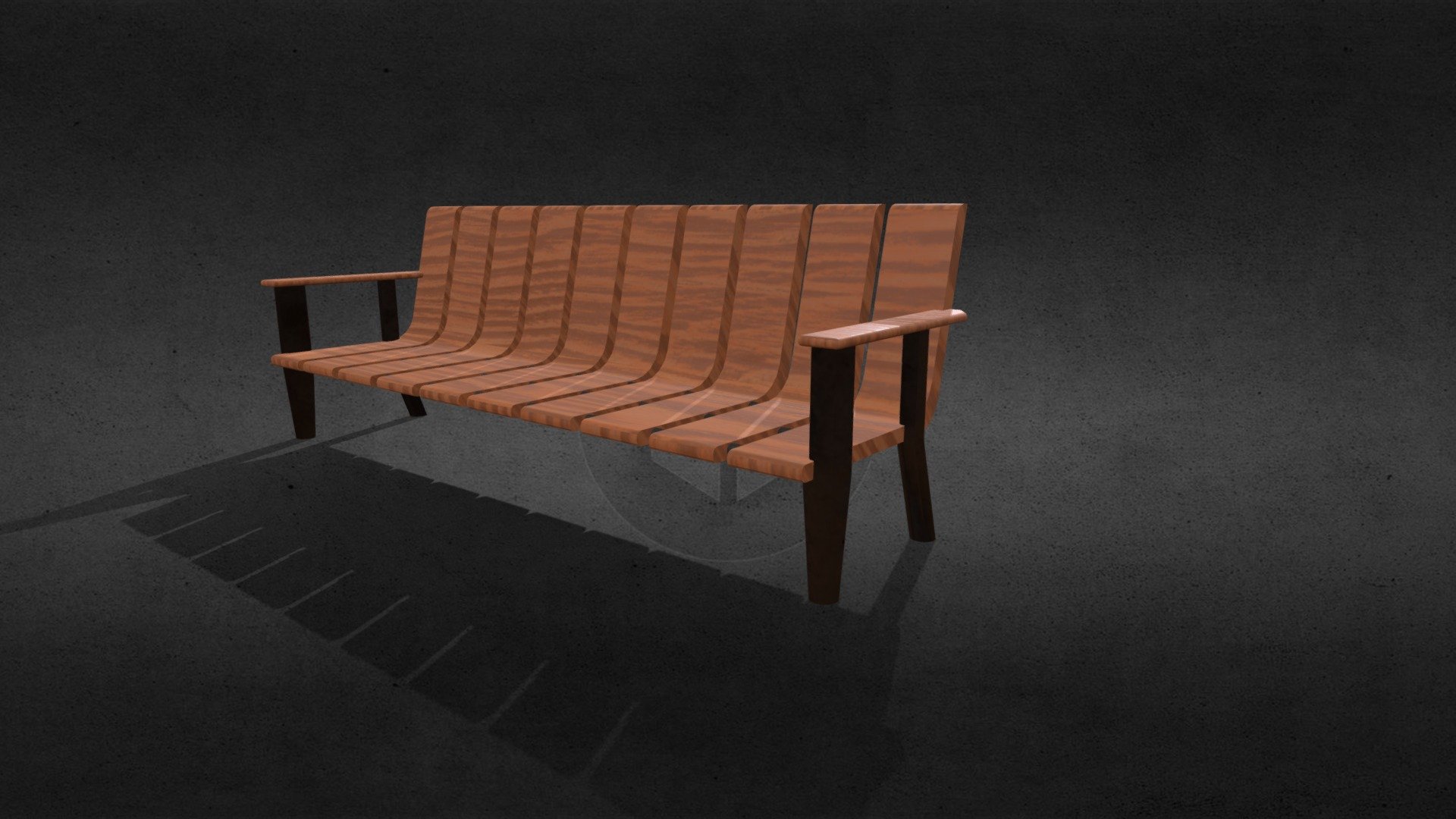 Simple garden chairs - Download Free 3D model by Sickma [f1ffcae ...
