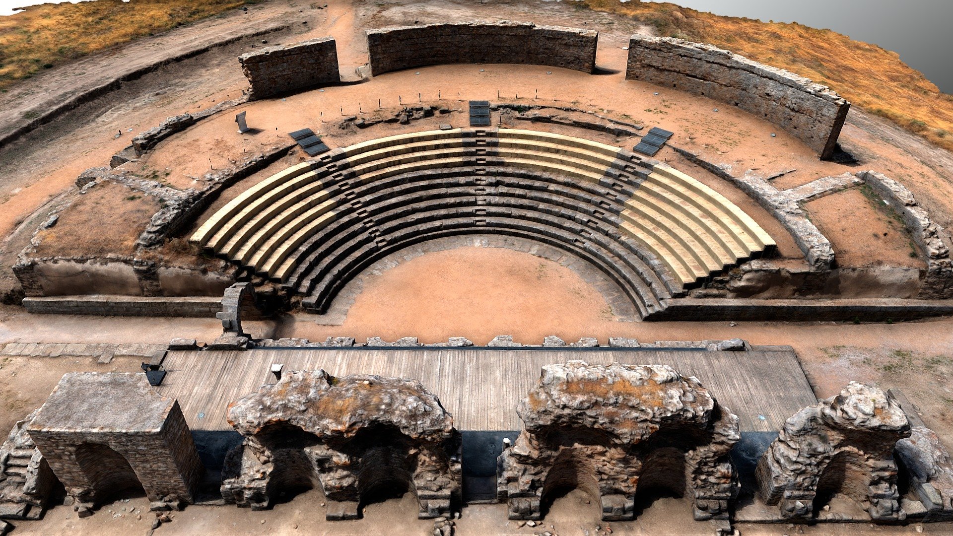 Teatro Romano Regina - 3D model by MundoRed (@enriquedf) [f20084c ...