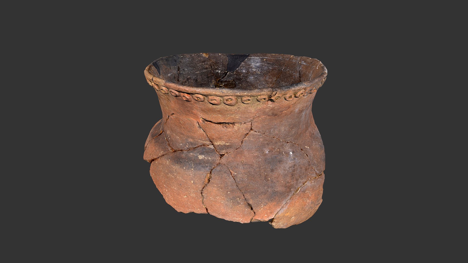 Pee Dee Plain Jar (34p24) - Download Free 3D model by RLA Archaeology ...