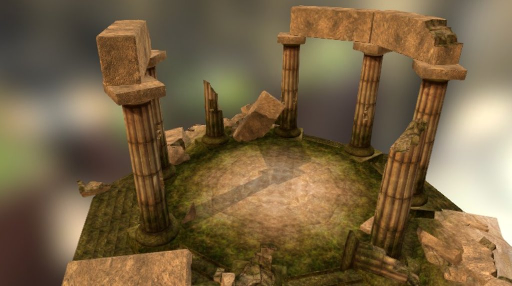 Teleporter 01 - 3D model by Florian (@finlaro) [f200fea] - Sketchfab