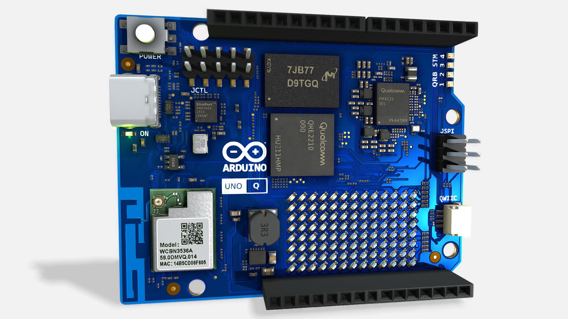 ARDUINO UNO Q - 3D model by F2A (@Fa_Sketch) [f202ab2] - Sketchfab