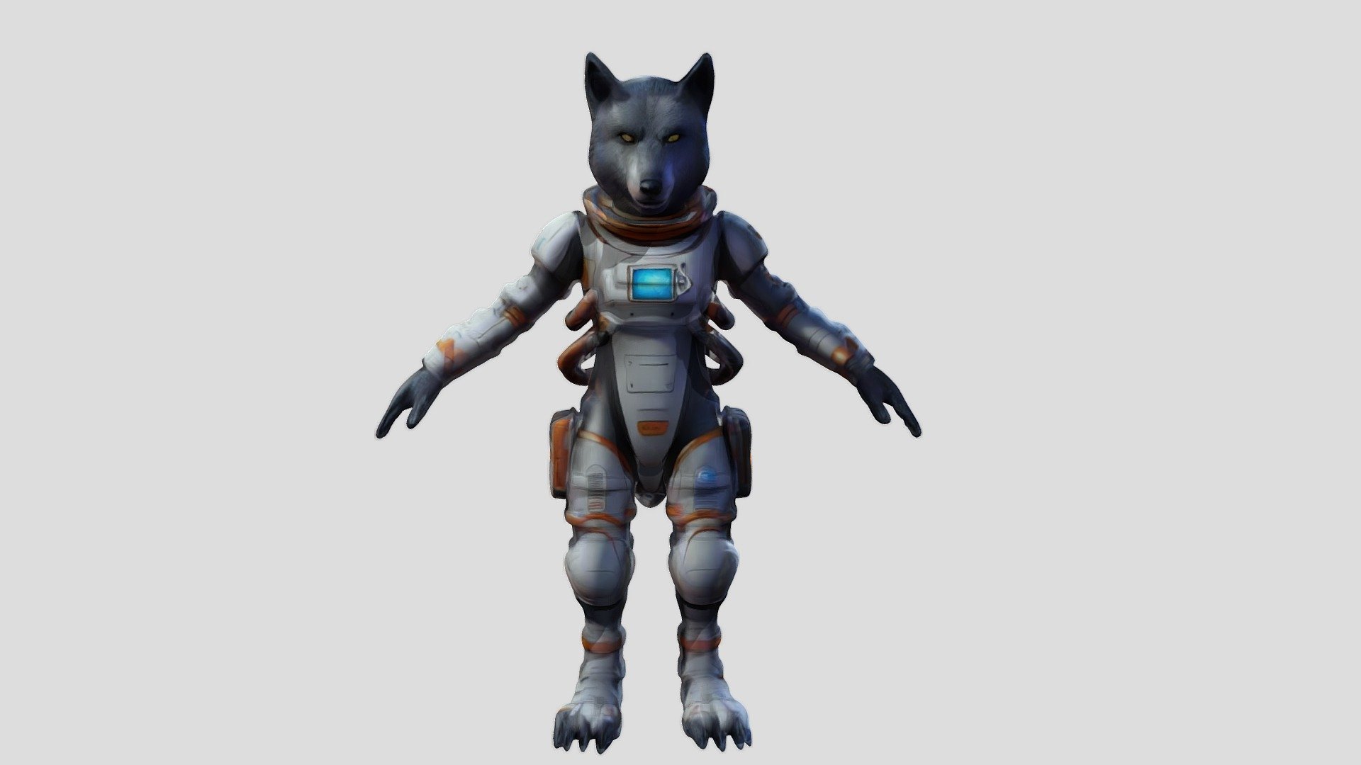 Lunar Wolf - Buy Royalty Free 3D model by GAMEBR0VIP [f2039cf ...