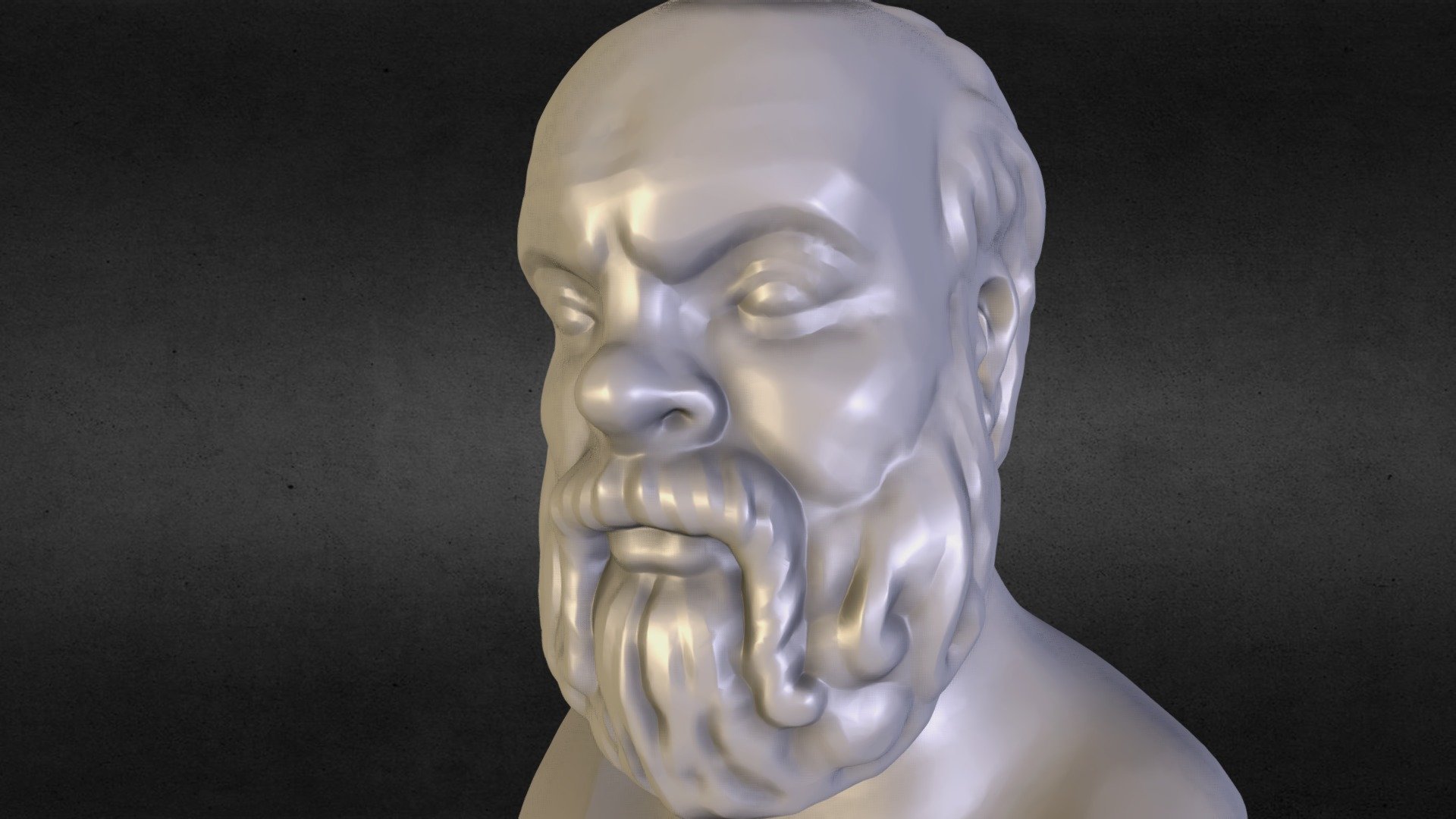 Socrates(3dprint) - 3D model by Artofcharly (@charly_mod) [f2039f7 ...