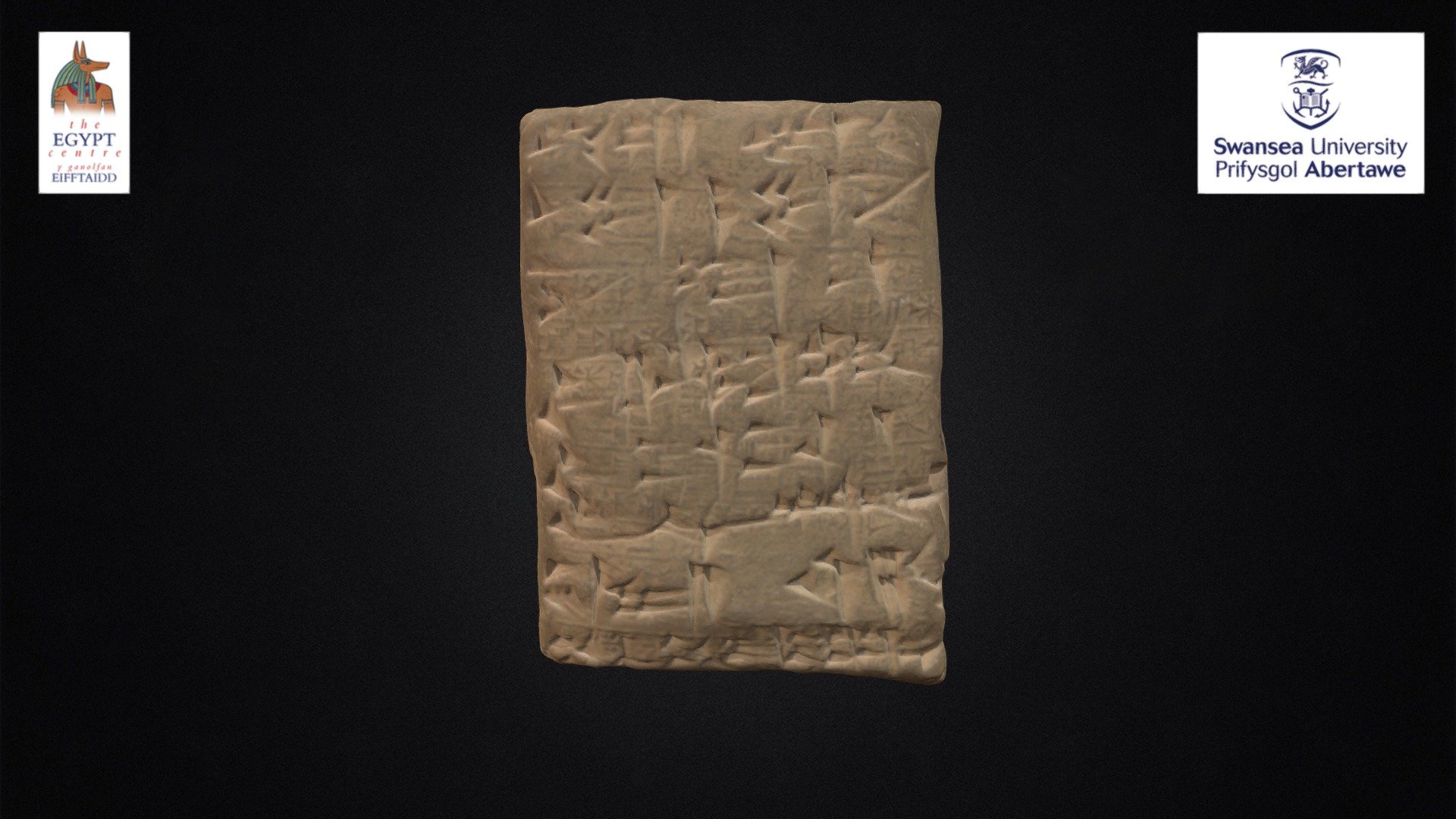 Cuneiform tablet (HARGM10826) - Download Free 3D model by The Egypt ...
