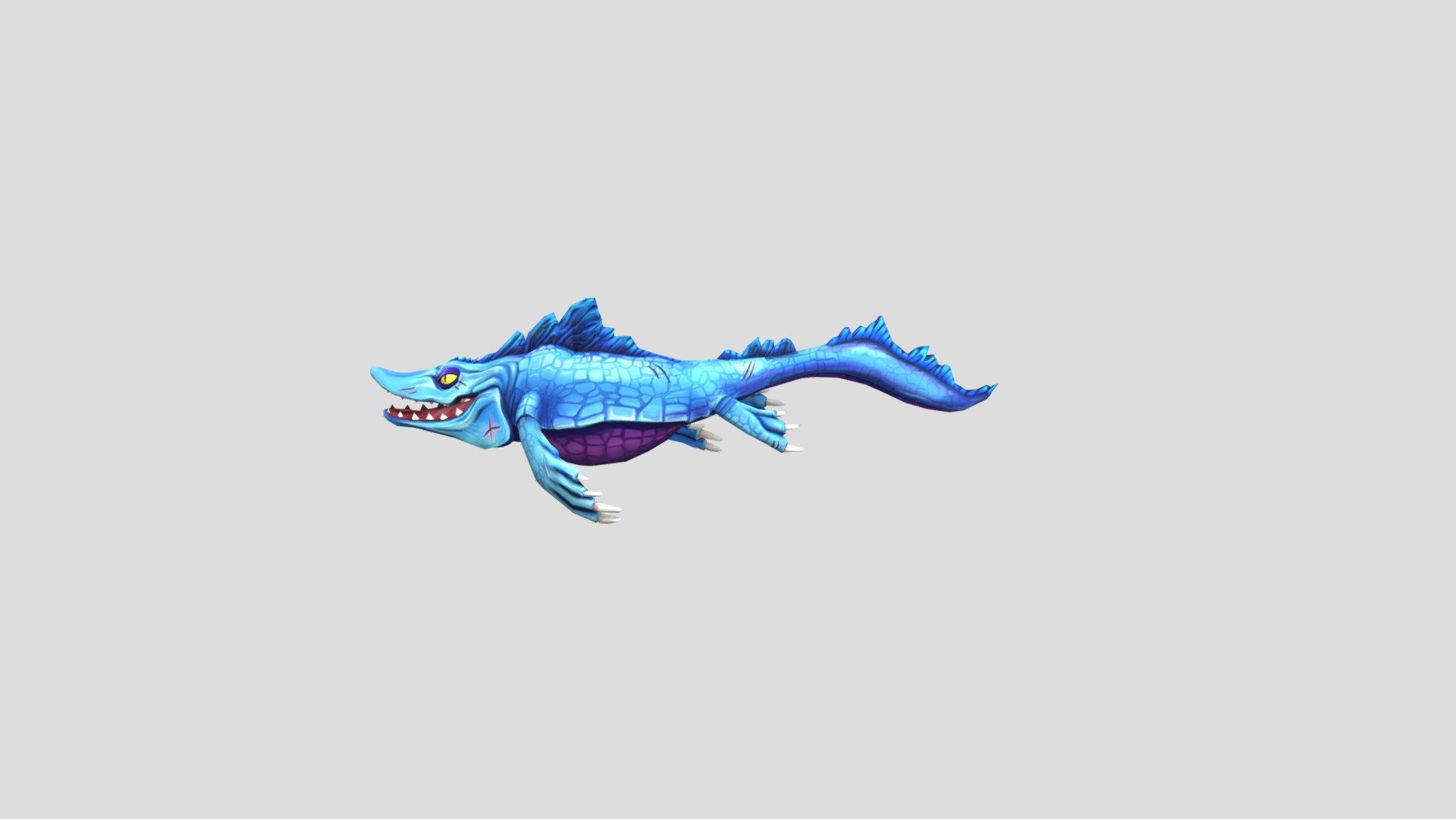 Mr Snappy Hungry Shark World - Download Free 3D model by T reey ...