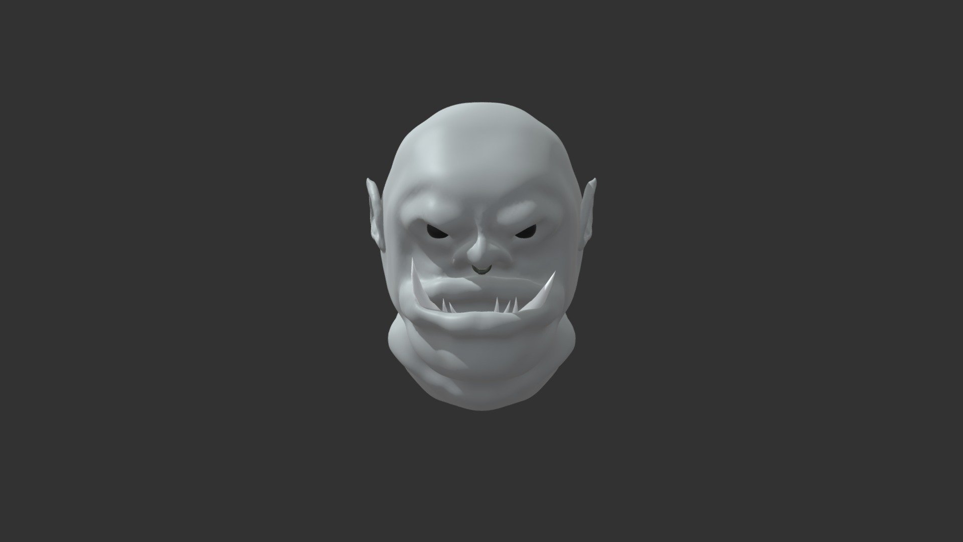 Orc head - 3D model by RobinVonOtto [f206384] - Sketchfab