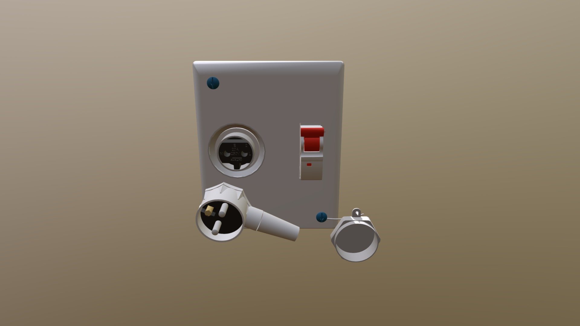 AC BOX - 3D model by mitvenkiqrc [f207b0e] - Sketchfab