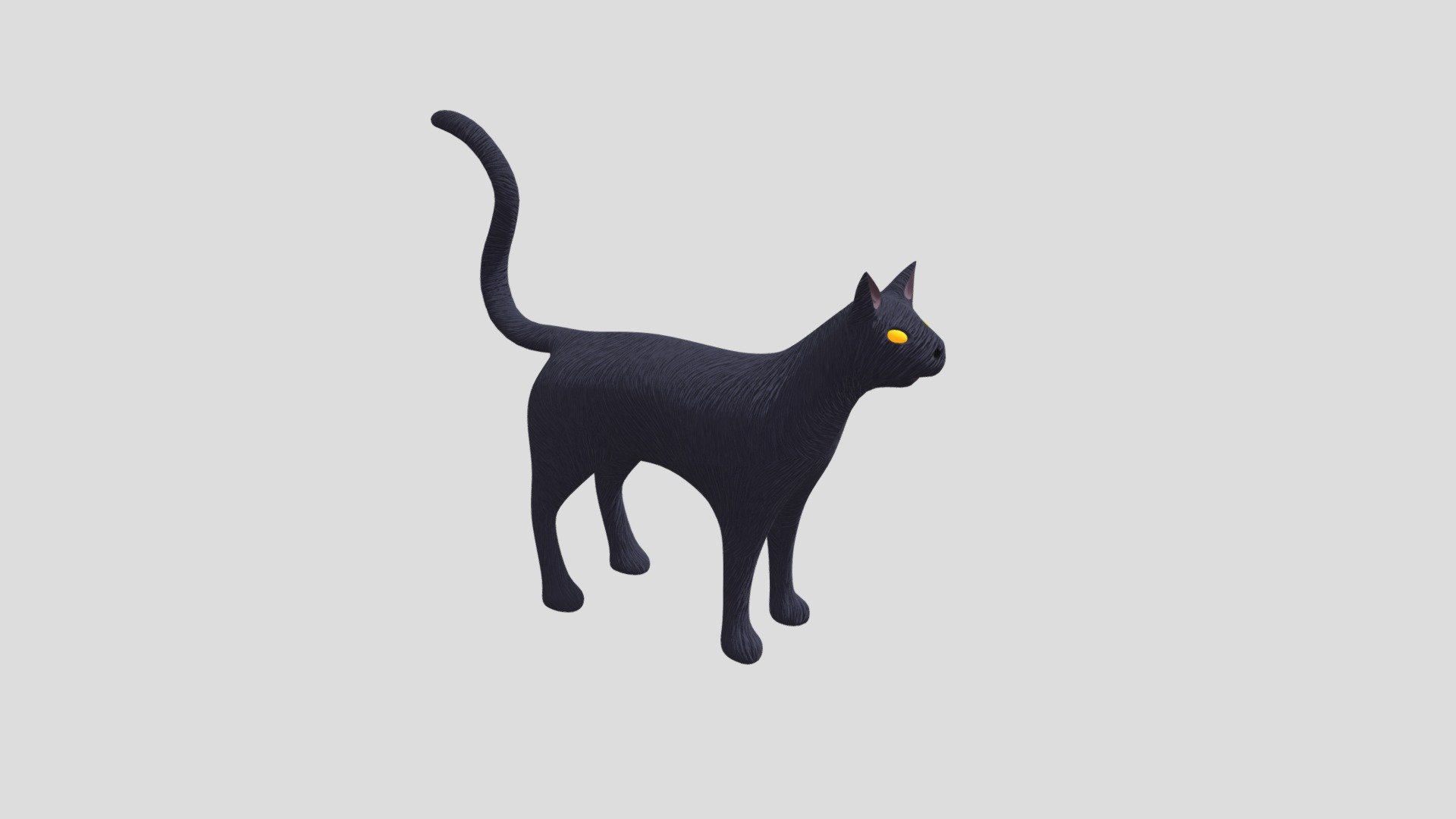 Cat - 3D model by hilaryamsss [f207e11] - Sketchfab