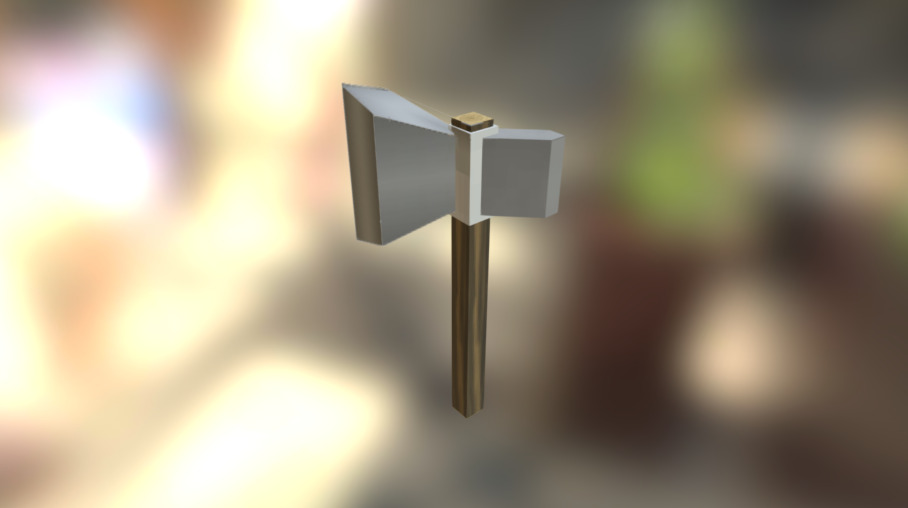 iron_axe - 3D model by o128 [f208524] - Sketchfab