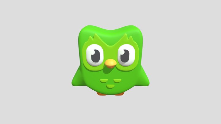 Duolingo-owl 3D models - Sketchfab