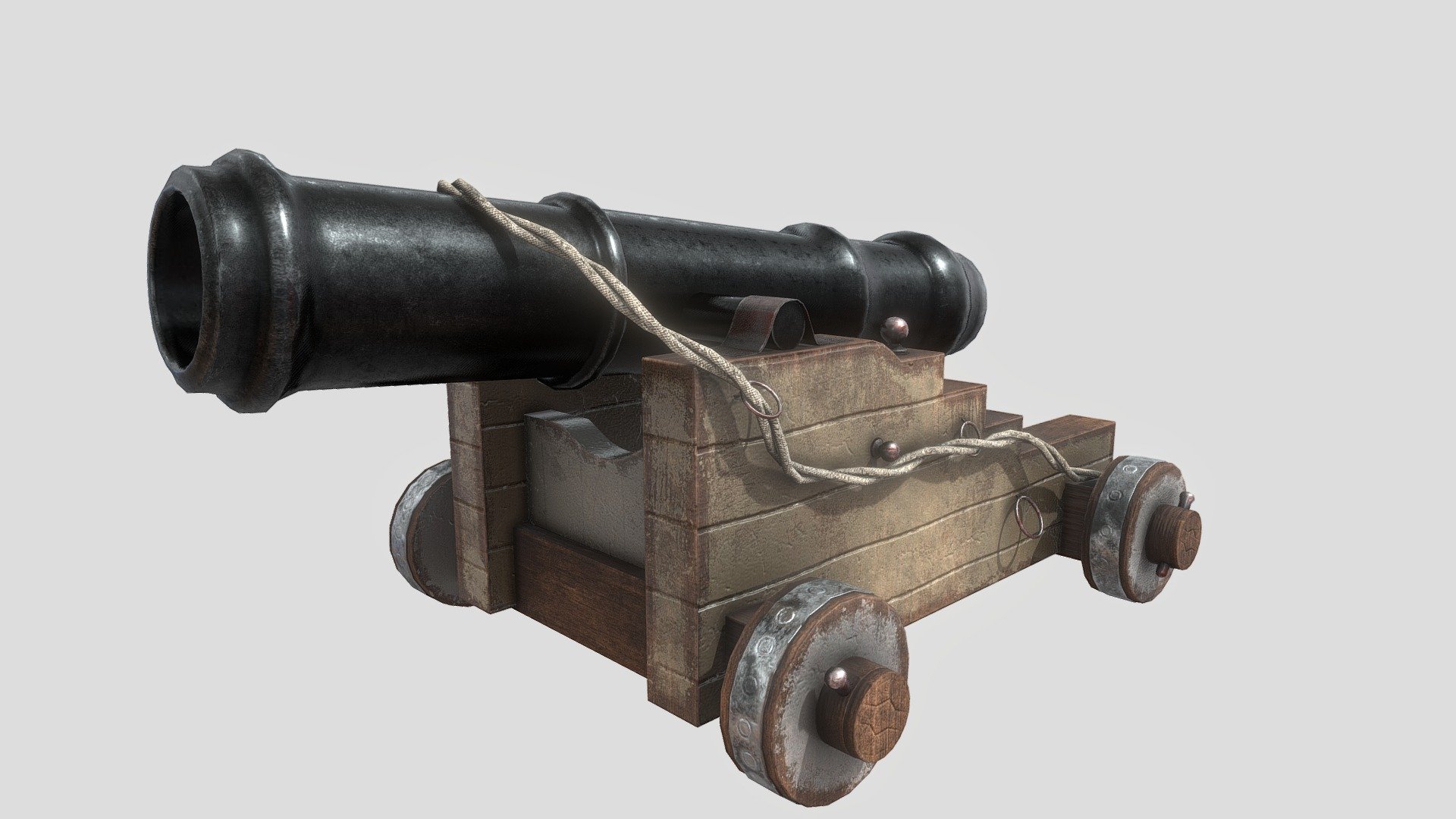 Cannon - Download Free 3D model by DoniTodorov [f20a225] - Sketchfab