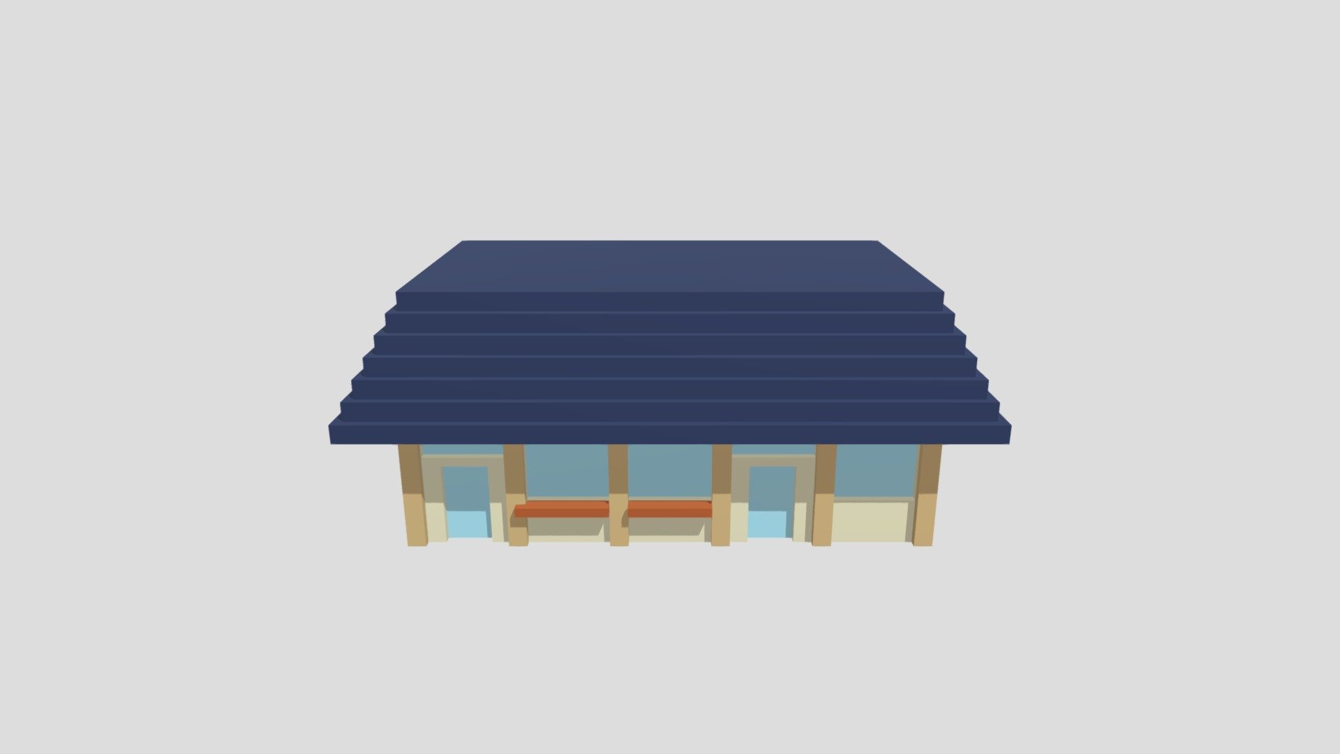 Gedung CC - FILKOM - Download Free 3D model by Tom Gustin (@_ariutomo ...